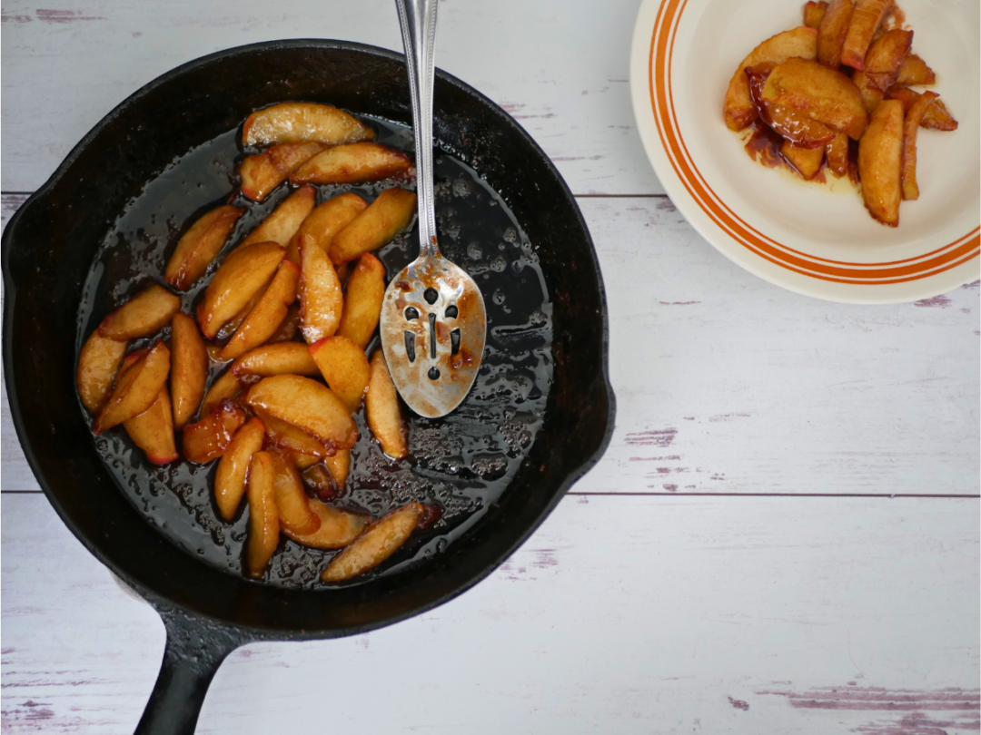 Easy Southern Fried Apples Recipe with Cinnamon - Southern Food Junkie